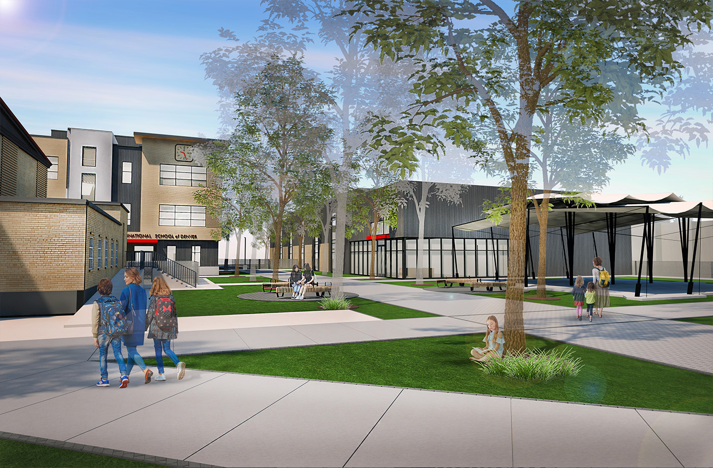 International School of Denver Master Plan - Venture Architecture